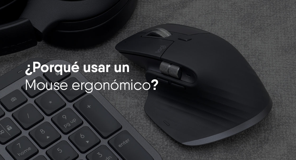 ¿Porqué usar un mouse ergonómico?